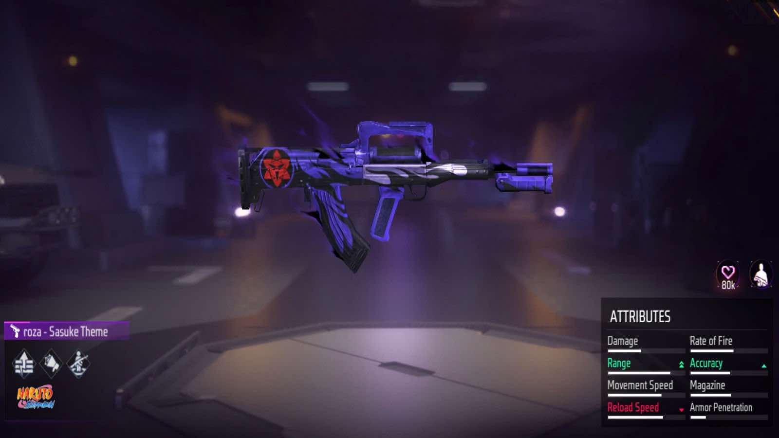 Cara dapat Groza Sasuke Free Fire, one hit Sharingan! | ONE Esports ...