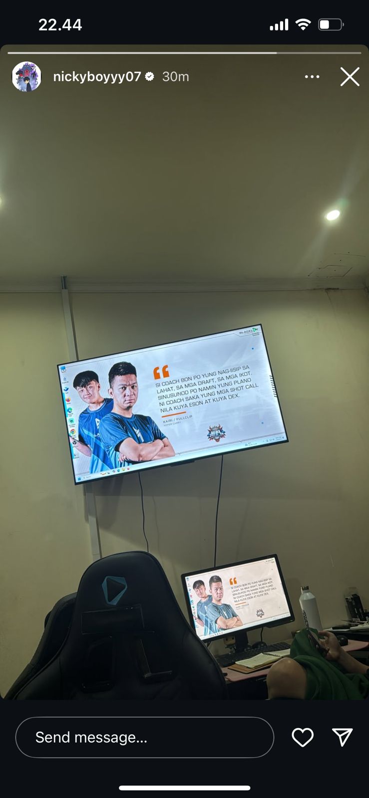 BON CHAN gabung ONIC? Kiboy bikin unggahan menarik | ONE Esports Indonesia