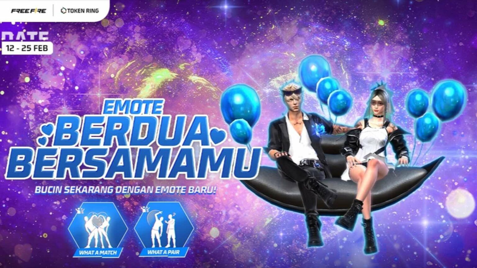 Cara dapat emote bucin Free Fire, bertempur lebih romantis! | ONE ...