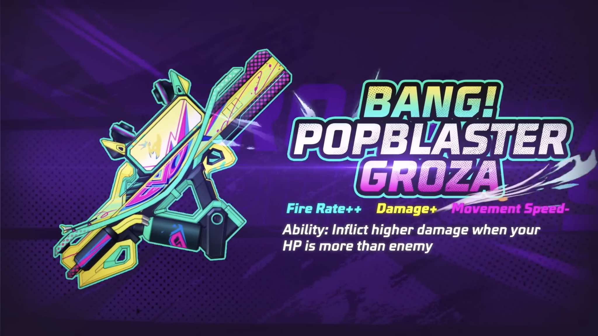 Cara dapat Groza Popblast Evo Free Fire, damage terlalu OP! | ONE ...