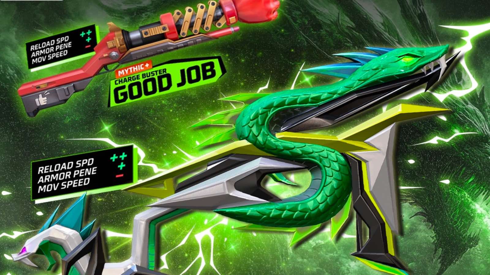 Cara dapat Vector Naga Free Fire, reload super cepat! | ONE Esports ...