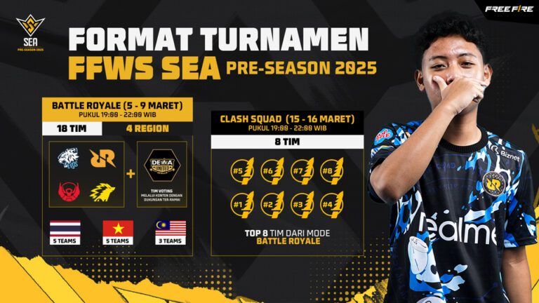 FFWS Sea 2025 Pre-Season, ajang menguji format pertempuran baru | ONE Esports Indonesia