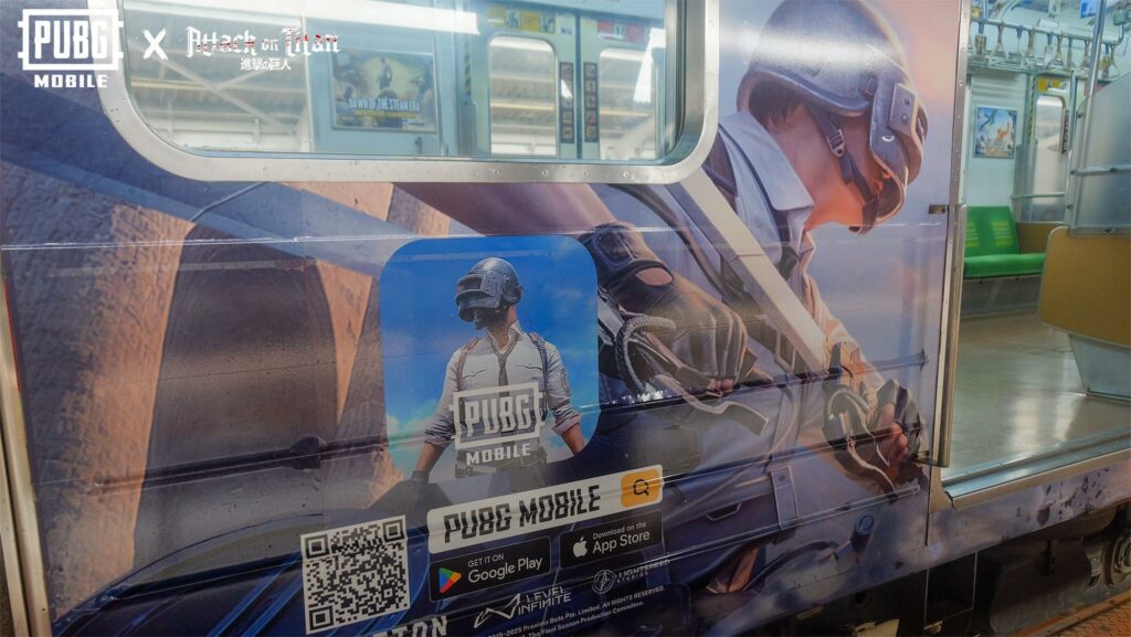 PUBG Mobile x Attack on Titan, pengalaman bermain game hadir di KRL ...