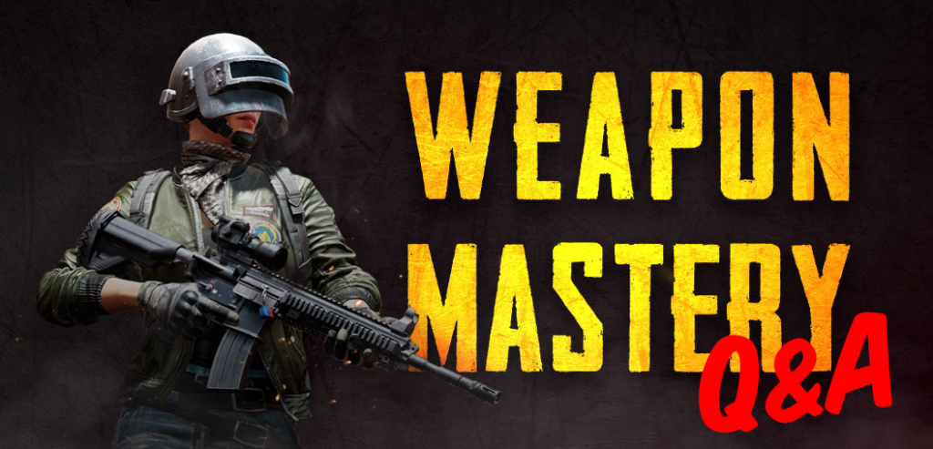 Weapon Mastery PUBG: Jadilah master bersama senjata favoritmu | ONE ...
