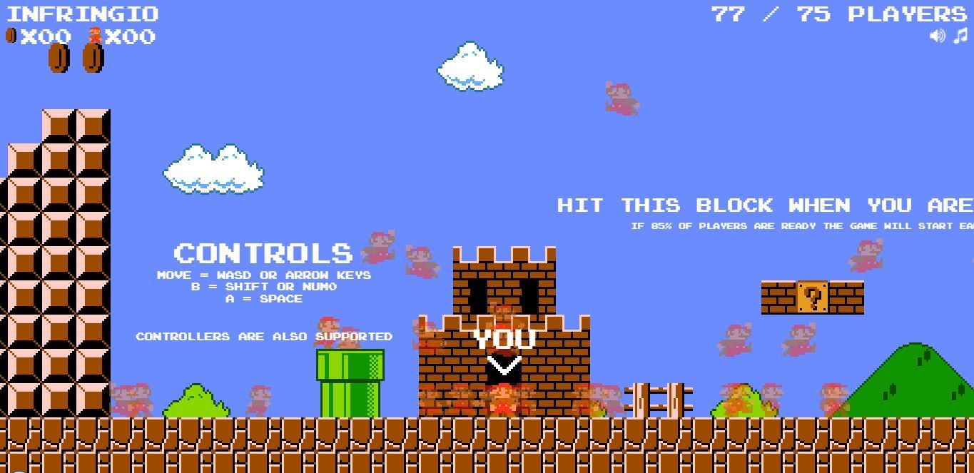 Lihai bermain Super Mario Bros klasik? Coba versi battle royale-nya di ...