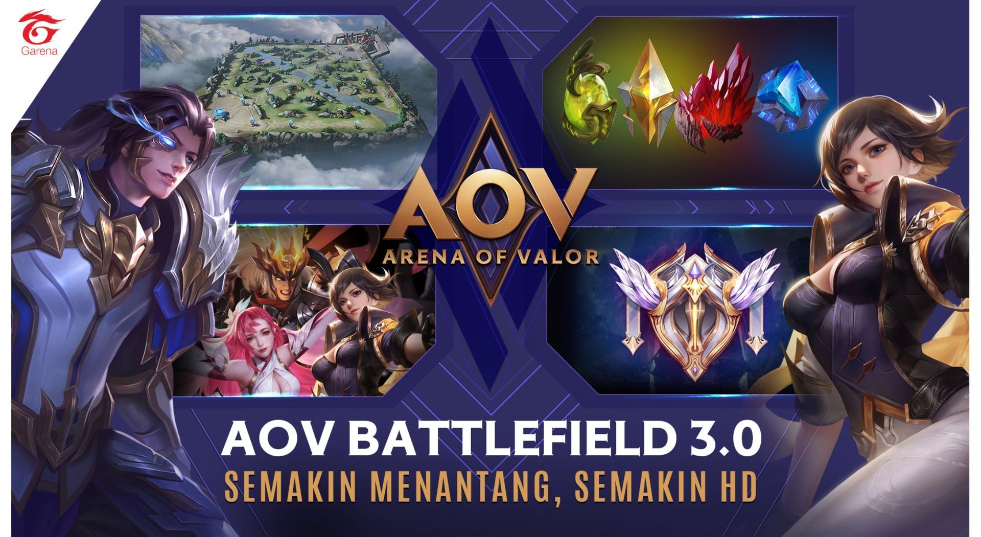 AOV Battlefield 3.0: Tantangan kian seru, grafis makin mulus | ONE ...