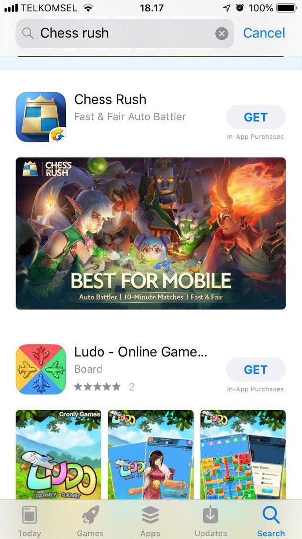 Chess Rush sudah bisa diunduh di iOS dan android, selamat menikmati ...