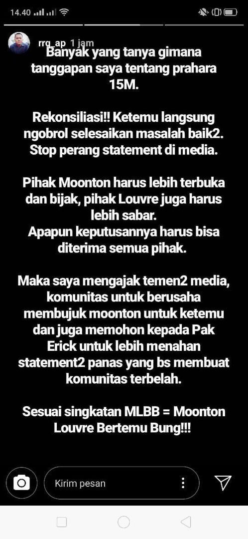 Bos RRQ: Moonton dan Louvre harus cepat-cepat bertemu | ONE Esports ...