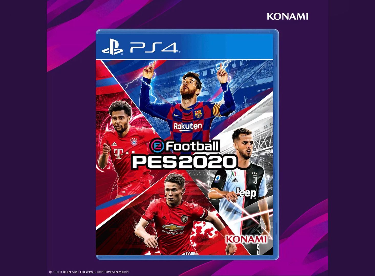 Kuartet bintang sepak bola tampil di kover eFootball PES 2020 | ONE ...