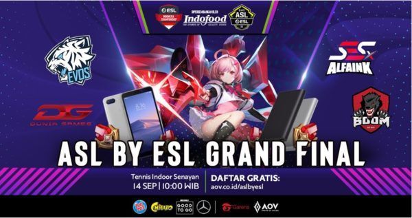 Selain turnamen AoV, ada banyak hal seru di grand final ASL Season 3 ...