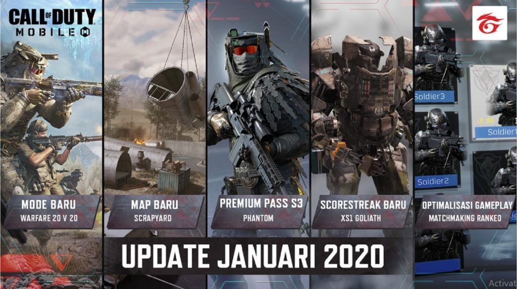 Update Januari 2020 hadir, CoD Mobile kedatangan karakter, map, hingga ...