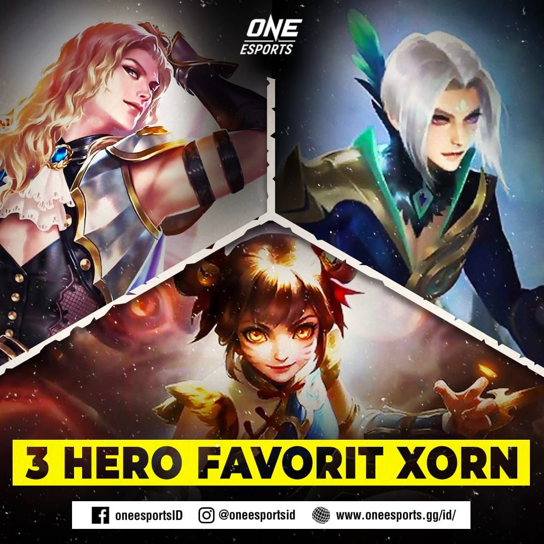 Tak ada Grock dan Chou, ini tiga hero favorit Xorn | ONE Esports Indonesia
