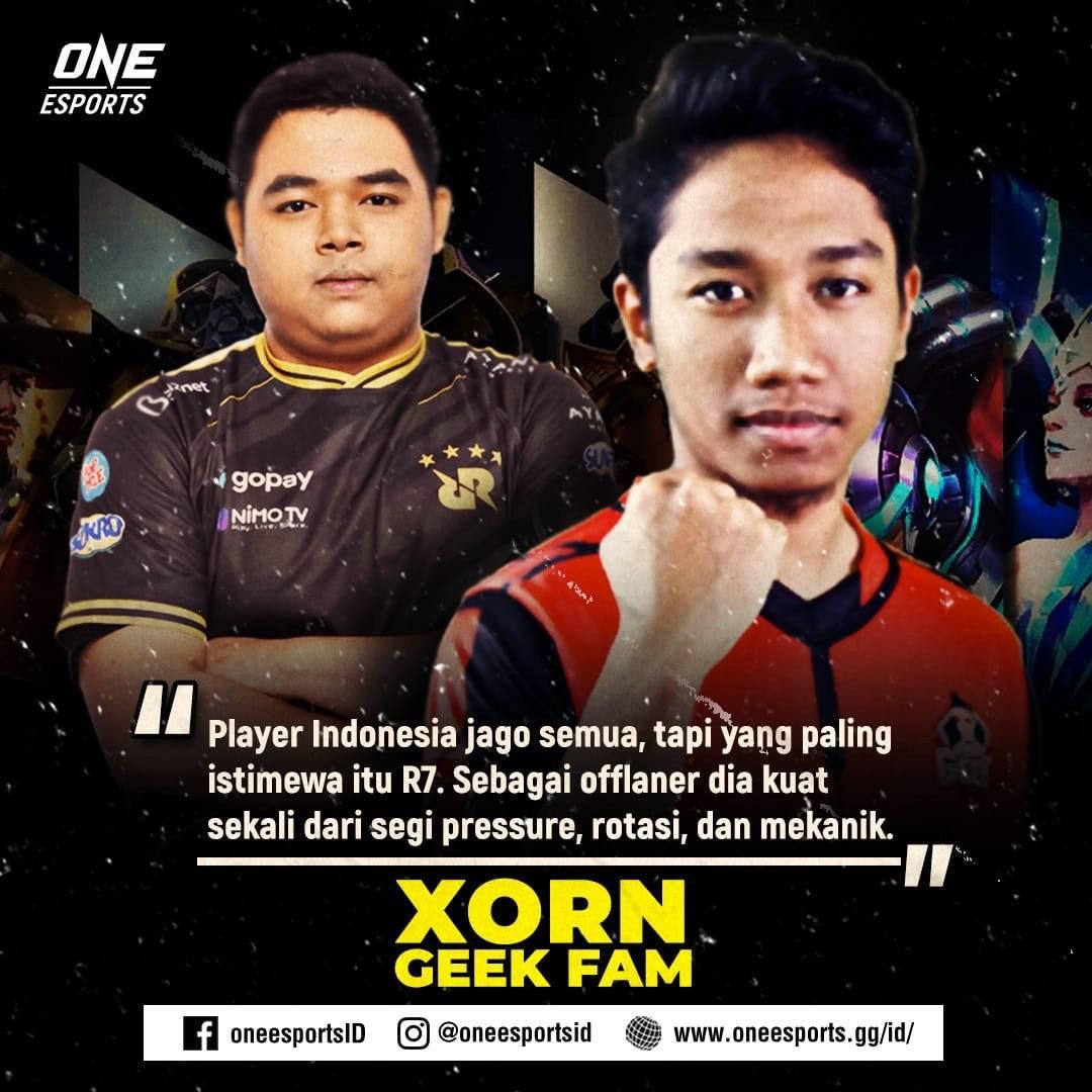 Xorn sebut R7 sebagai player terbaik Mobile Legends di Indonesia | ONE Esports Indonesia