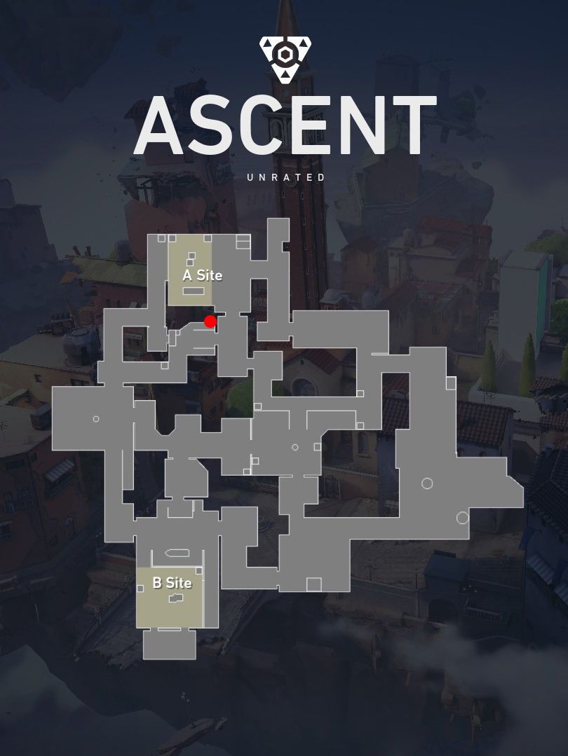 Satu spot di map Ascent yang dapat mengubah permainan di Valorant | ONE ...