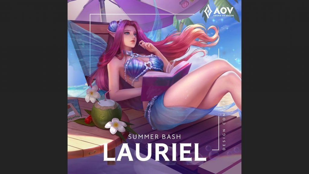 Musim panas menyingsing, AoV hadirkan skin Summer Bash seksi untuk Lauriel dan Annette | ONE ...