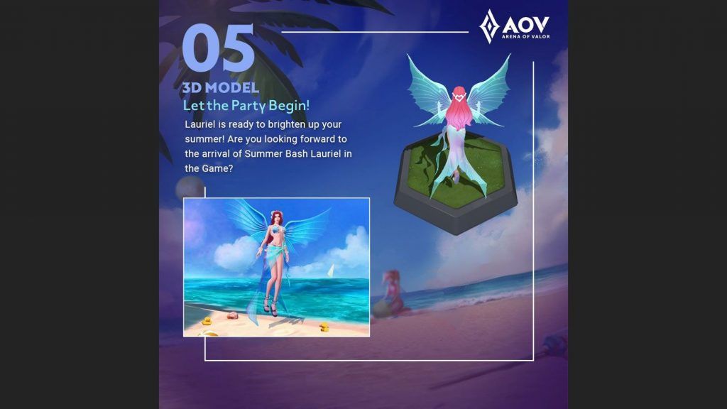 Musim panas menyingsing, AoV hadirkan skin Summer Bash seksi untuk Lauriel dan Annette | ONE ...