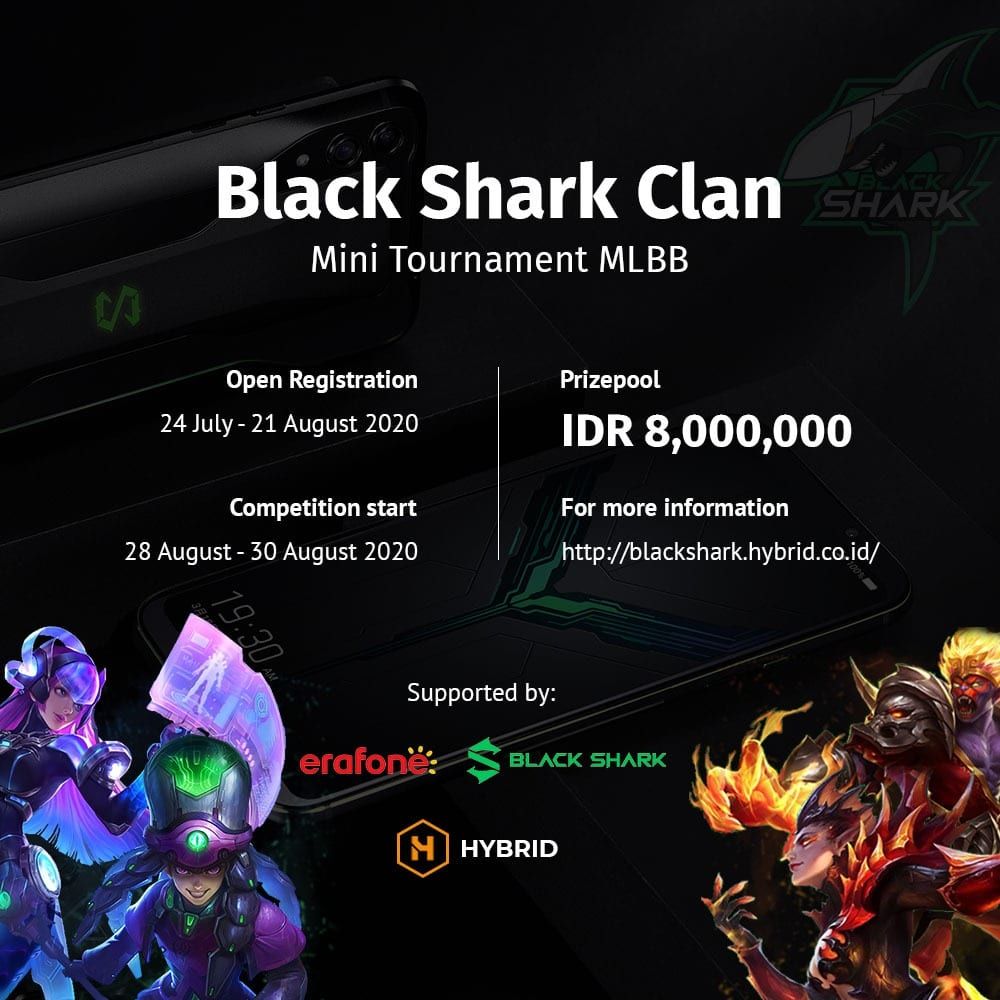 Black Shark gelar turnamen MLBB amatir | ONE Esports Indonesia