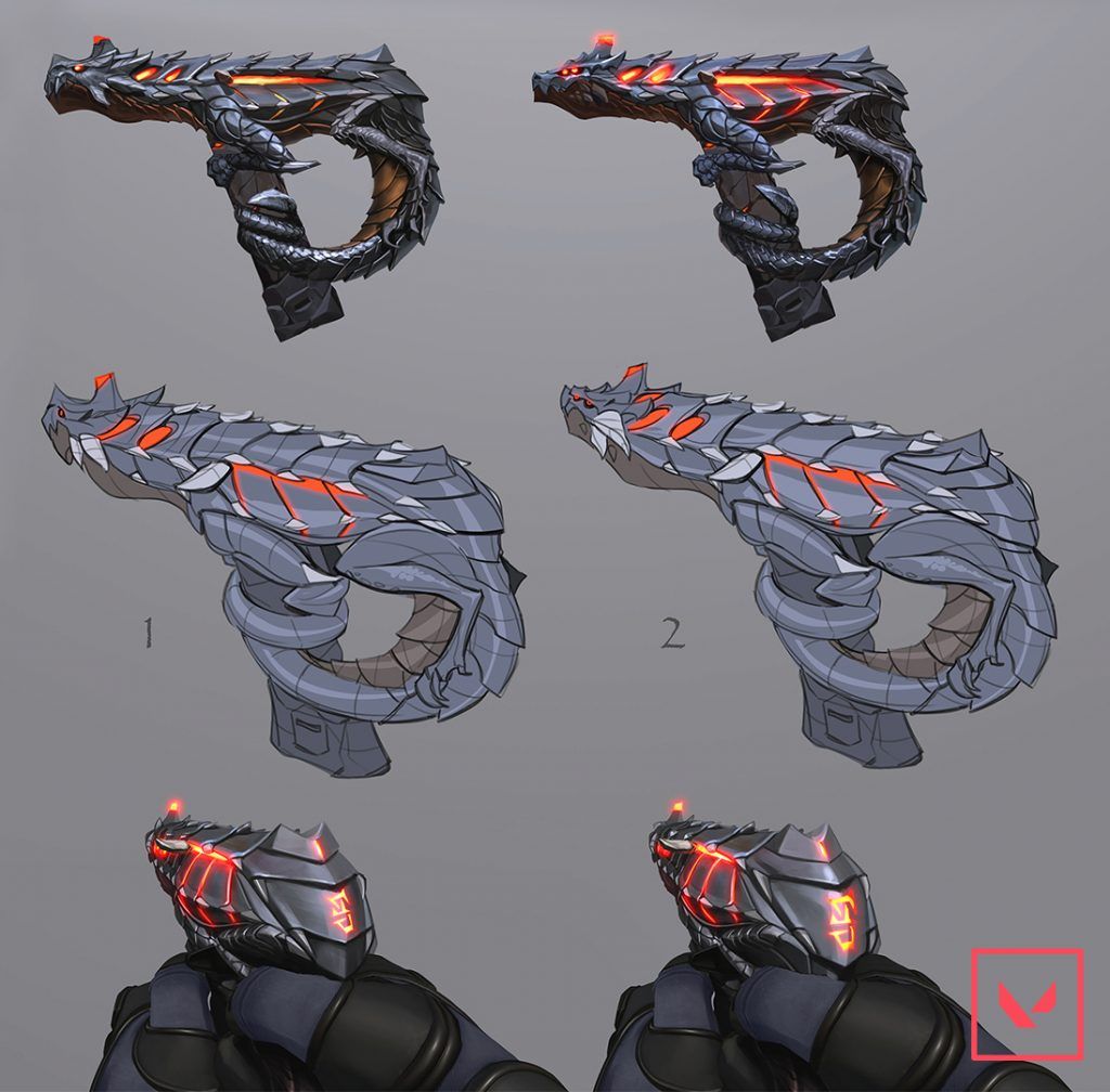 Suara naga skin Elderflame Valorant dibuat dari suara hewan endemik ...