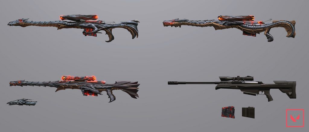 Suara naga skin Elderflame Valorant dibuat dari suara hewan endemik ...