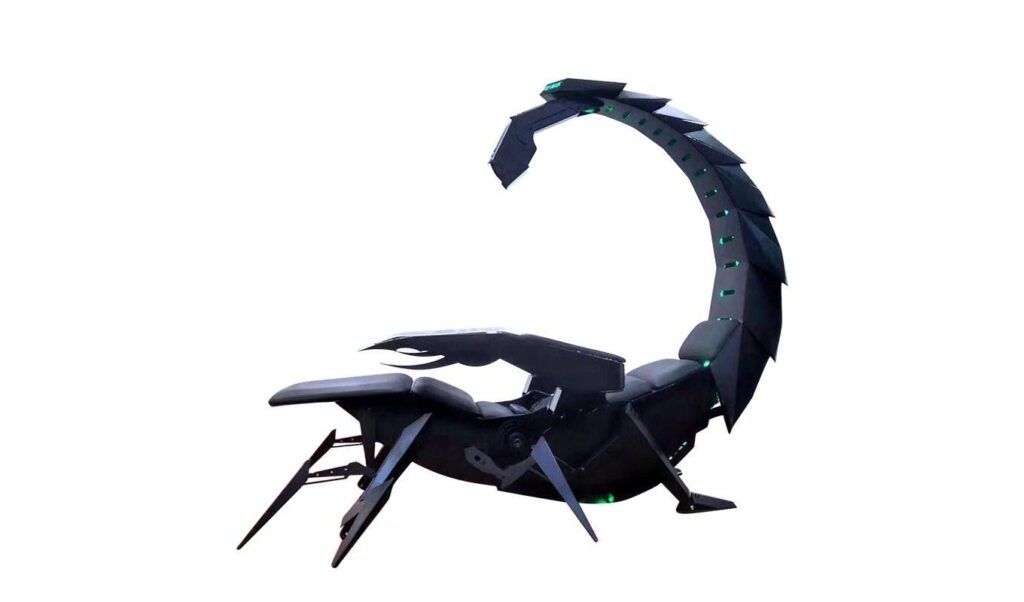 Cluvens Scorpion Cockpit, gaming chair ekstrem seharga Rp30 juta | ONE ...