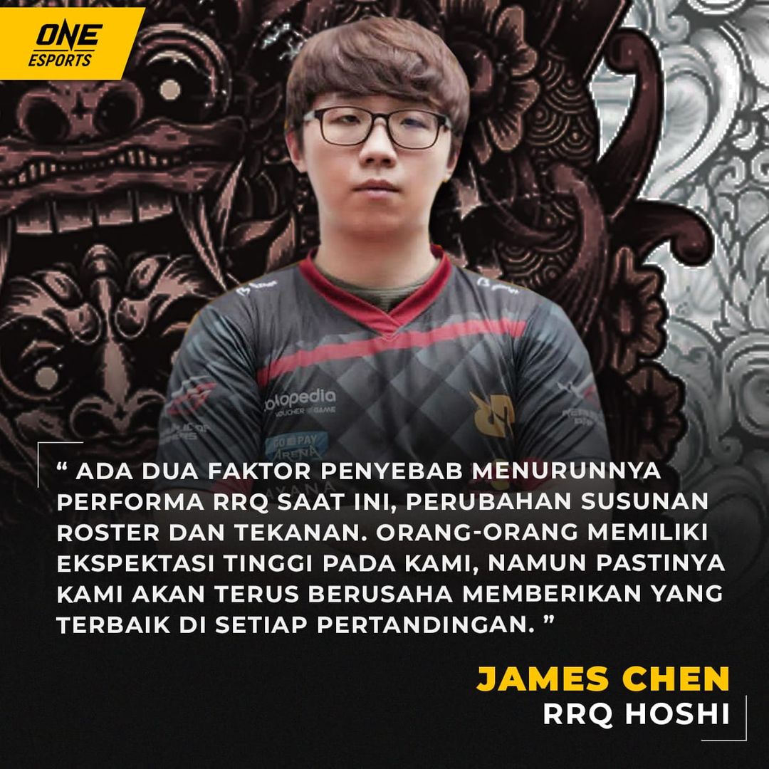 James bocorkan alasan keterpurukan RRQ Hoshi | ONE Esports Indonesia