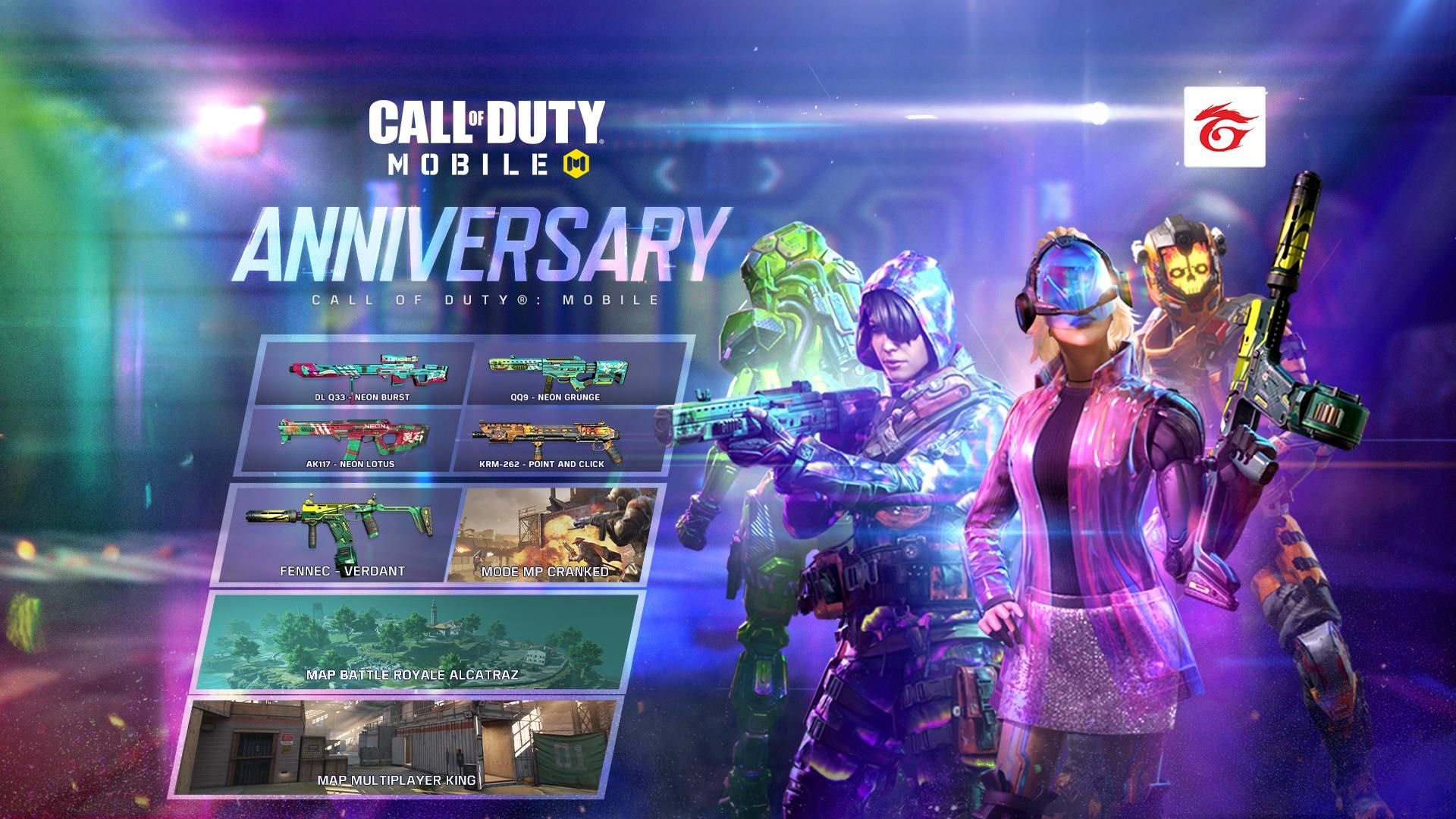 Rayakan ulang tahun pertama, CoD Mobile siapkan segudang hadiah gratis ...