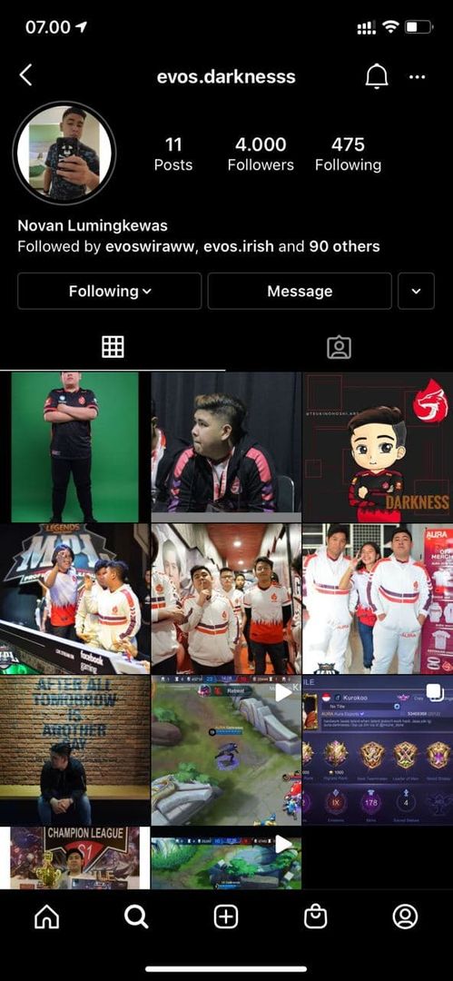 Darknesss, Ando, dan Ferxiic sudah jadi bagian EVOS | ONE Esports Indonesia